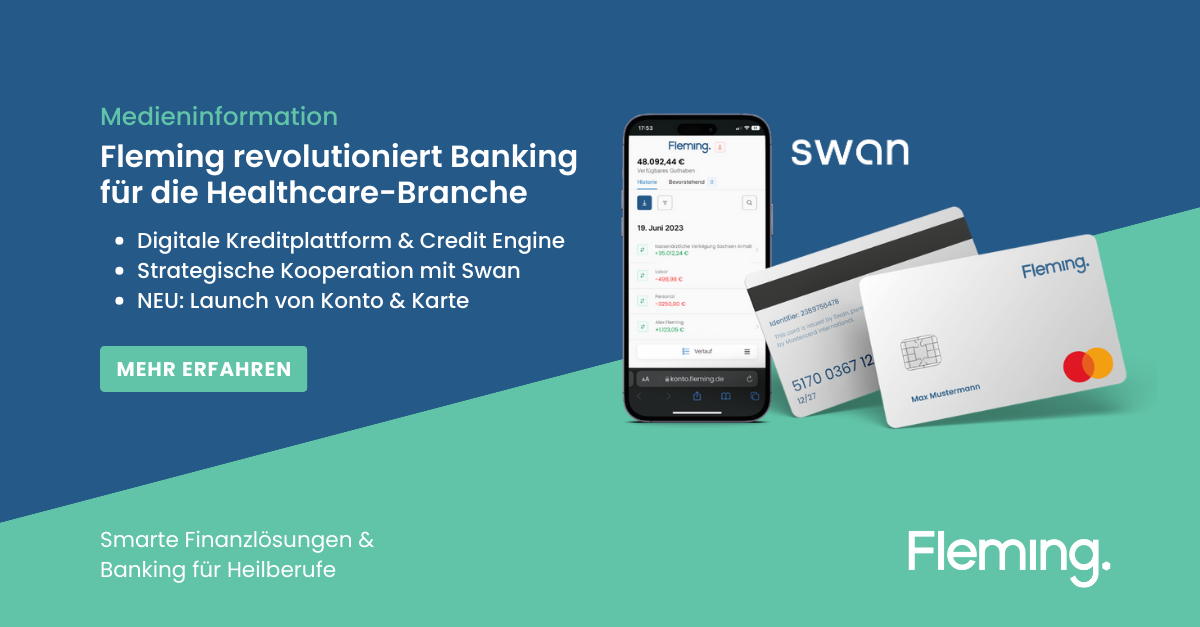 Fleming revolutioniert Banking für die Healthcare-Branche